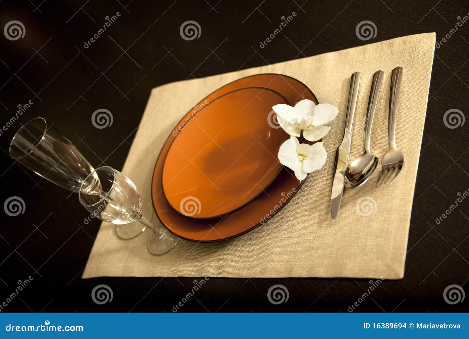Plate on table stock photo. Image of meal, cooking, plate - 16389694