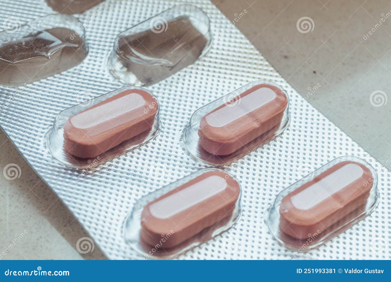 A plate of tablets stock image. Image of capsule, pink - 251993381