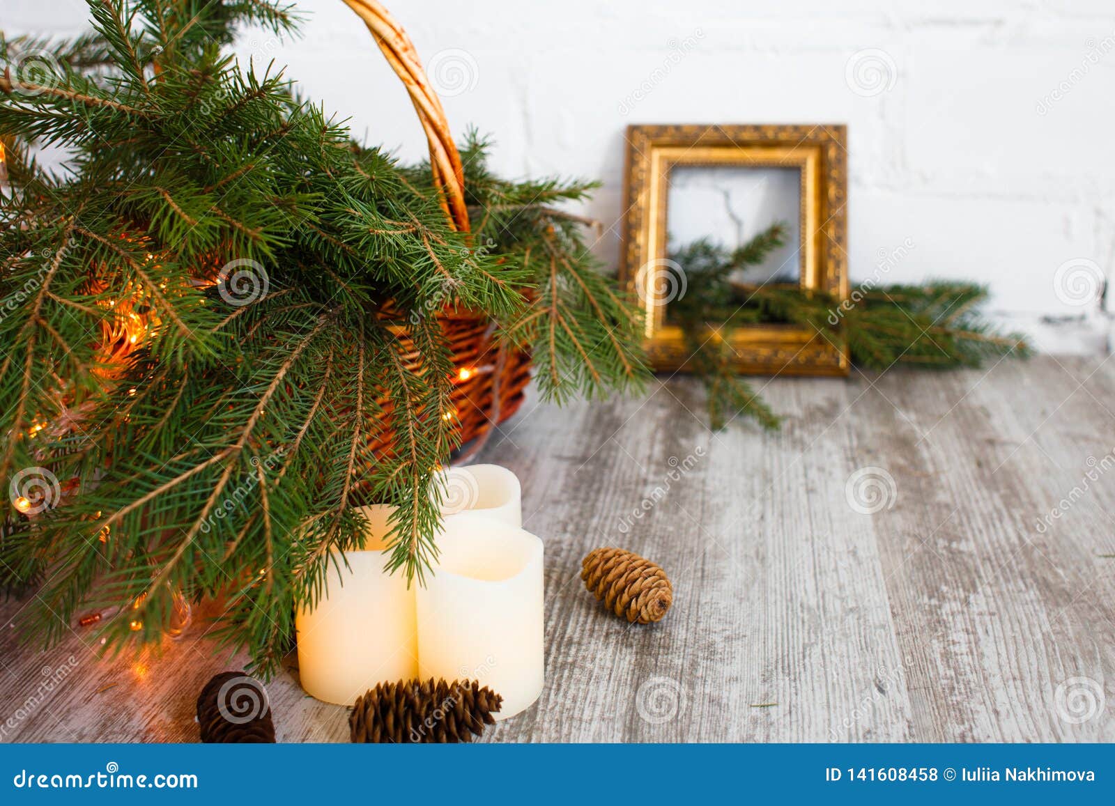 Christmas composition stock photo. Image of christmas - 141608458