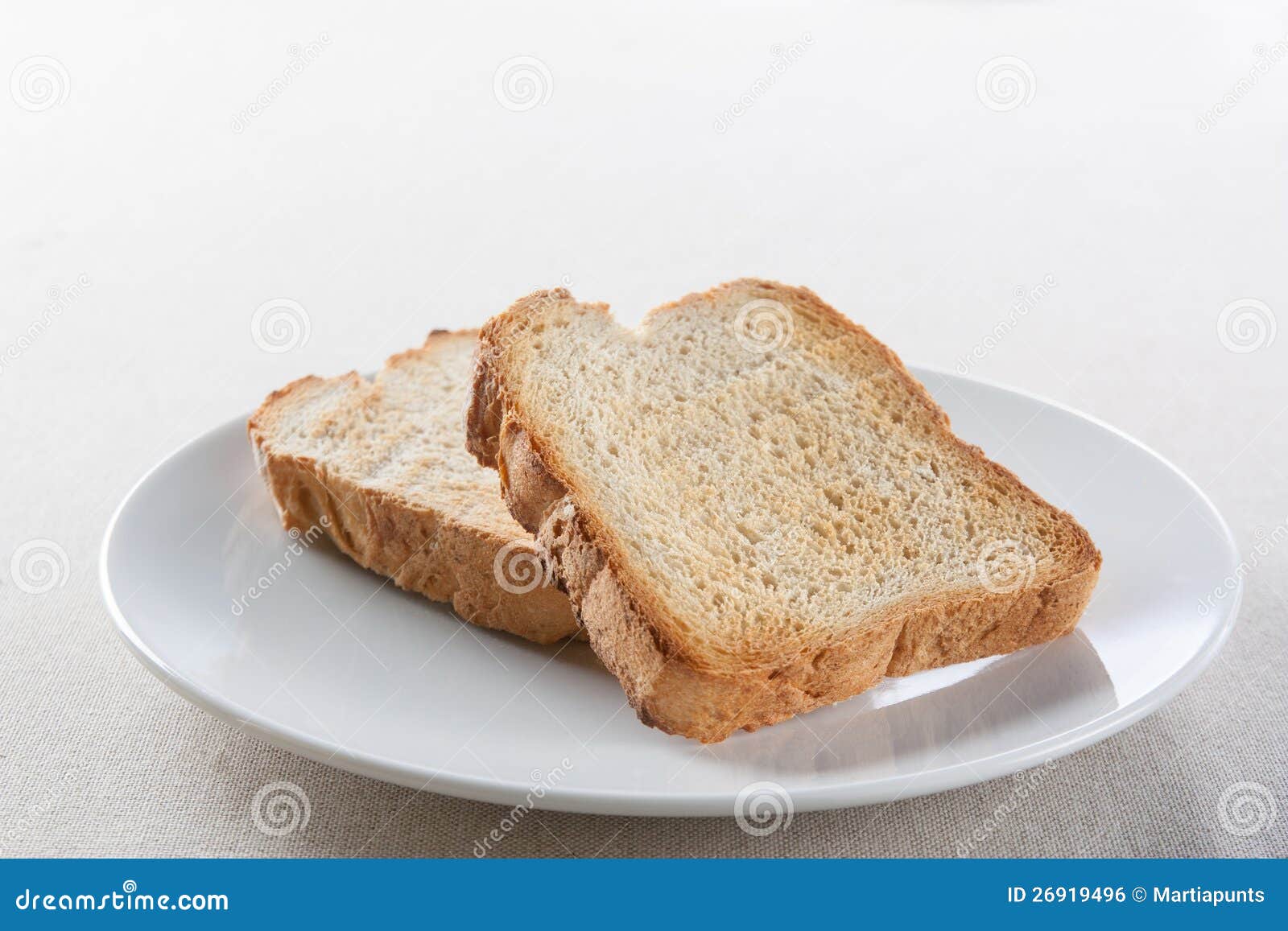 Plate of toast stock photo. Image of drink, breakfast - 26919496
