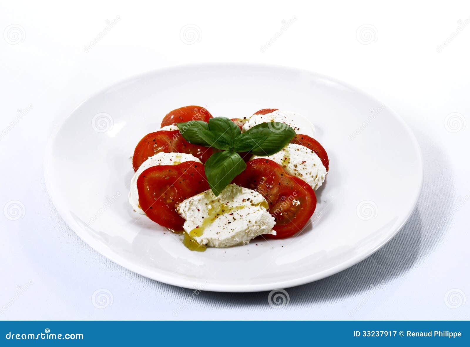 Plate of tomatoes stock image. Image of dinner, green - 33237917