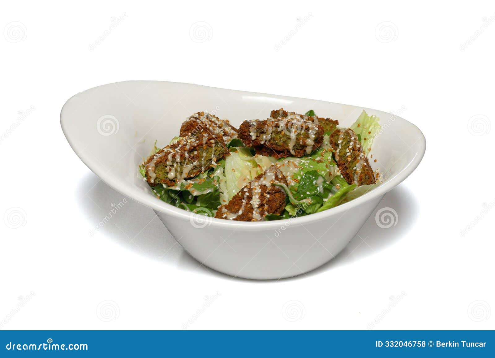 Plate of Traditional Grilled Meatballs on White Background Stock Photo ...
