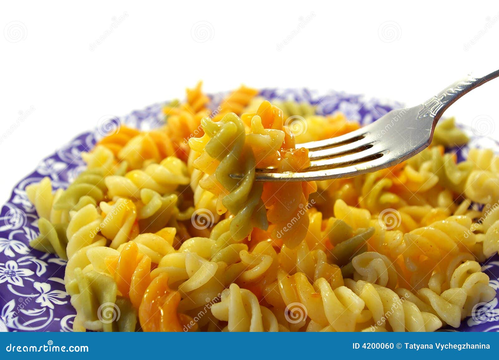 Plate Tricolor Macaronis Stock Photos - Free & Royalty-Free Stock ...