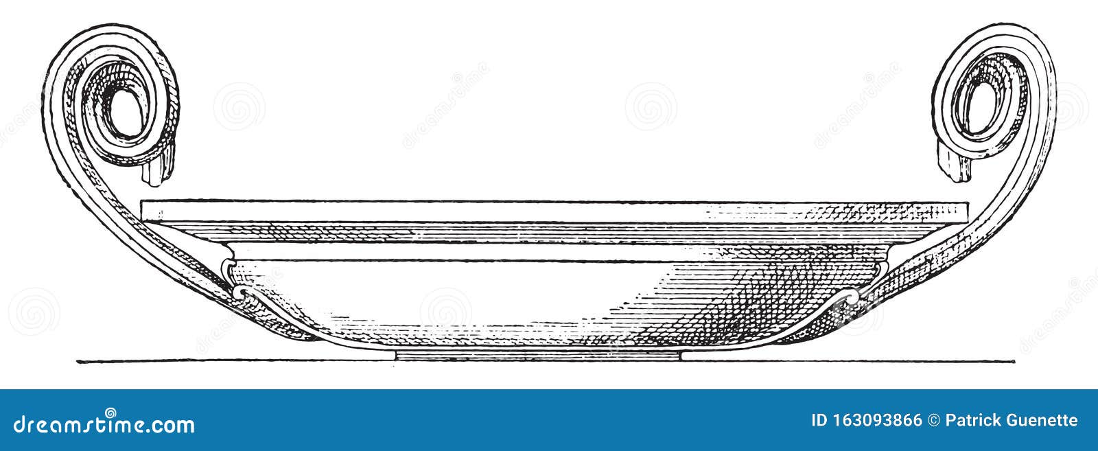 Plate, vintage engraving stock vector. Illustration of design - 163093866