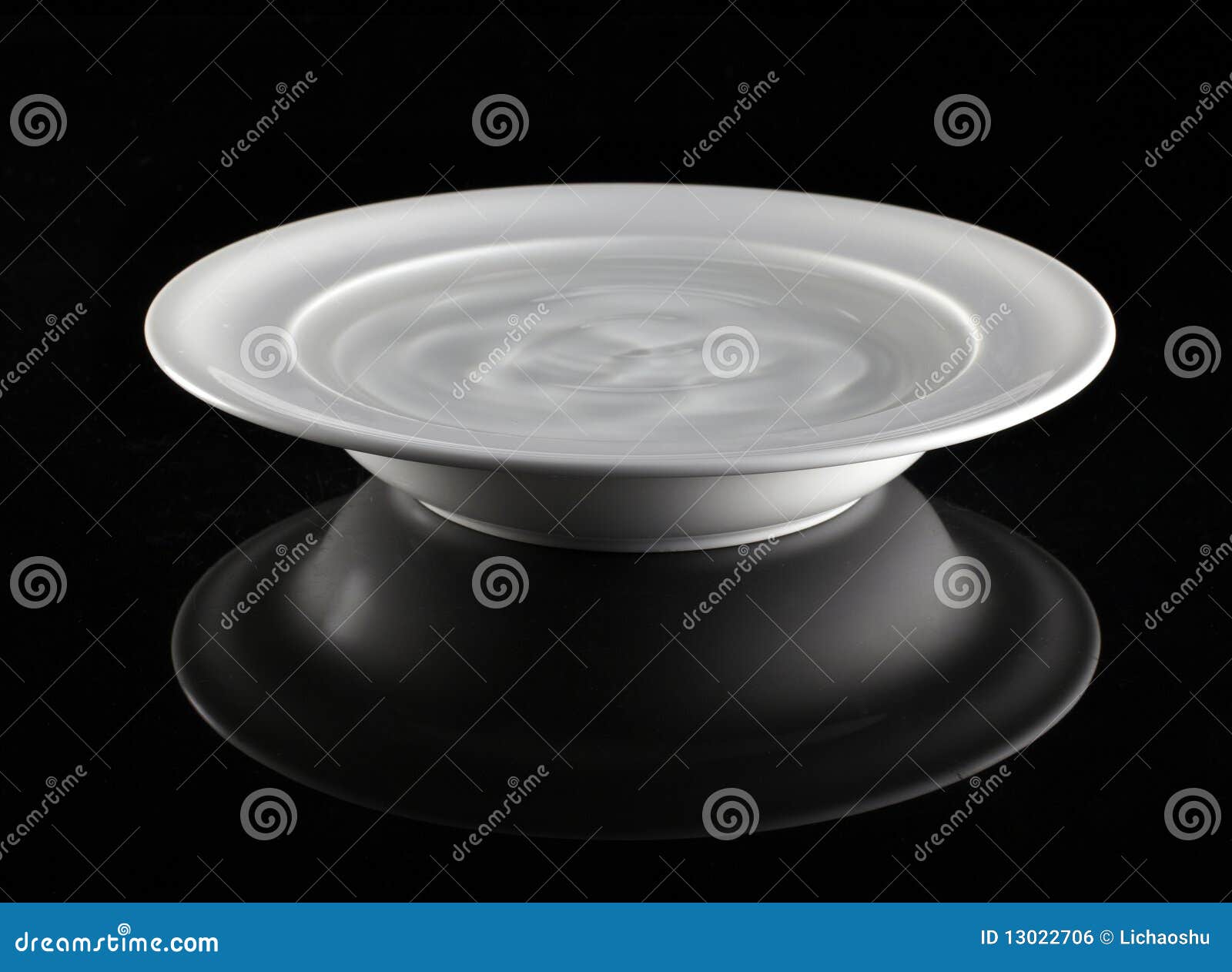 Plate with water stock photo. Image of background, pots - 13022706