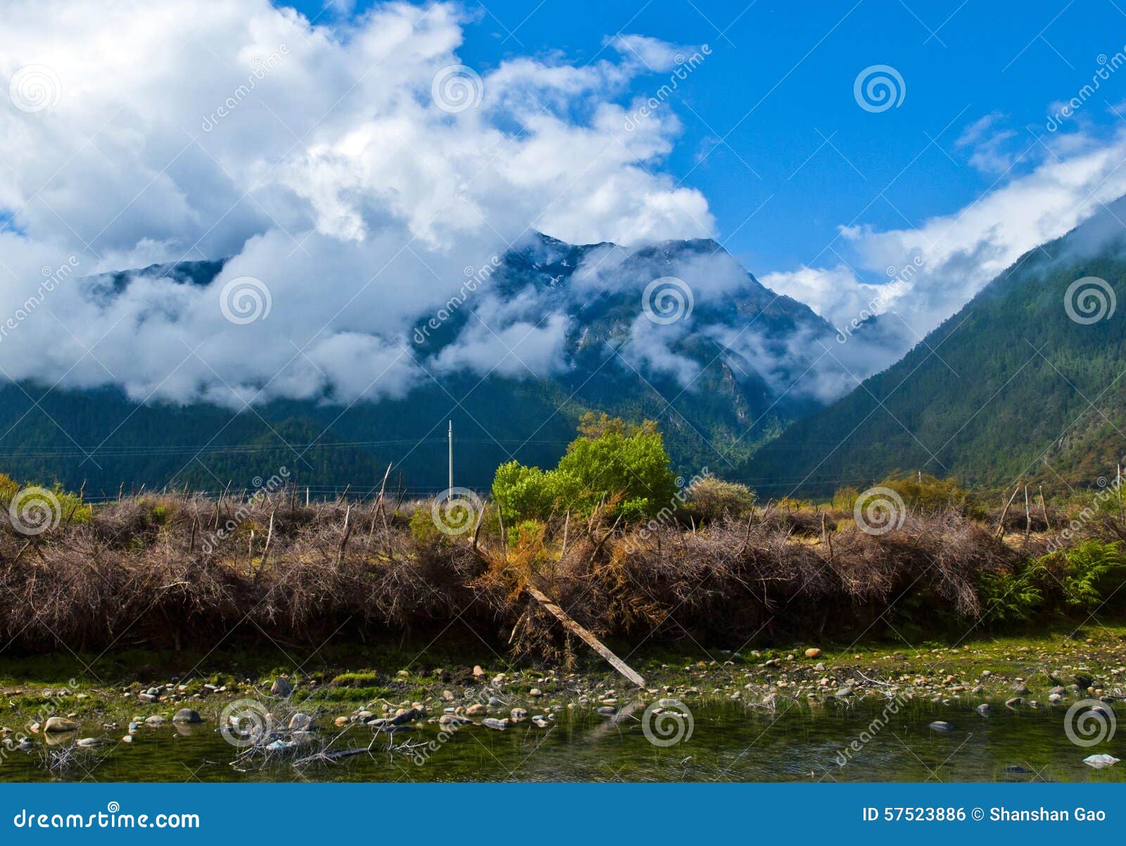 Plateau climate stock photo. Image of geography, season - 57523886