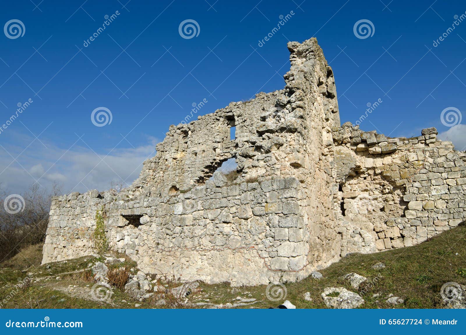 Plateau Mangup-Kale (Crimea) Stock Photo - Image of tourist, montain ...