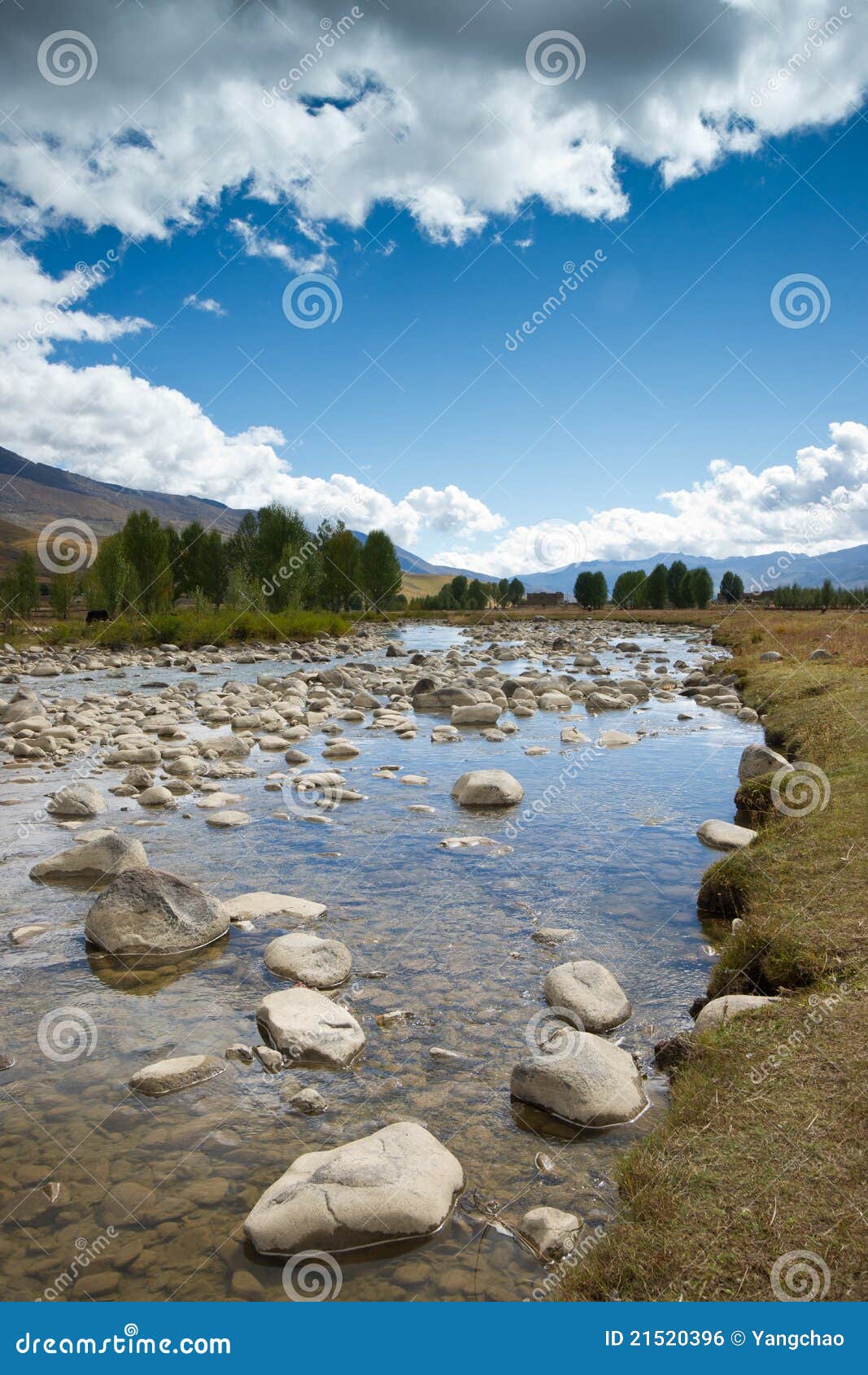 Plateau river scenery stock photo. Image of beauty, nature - 21520396