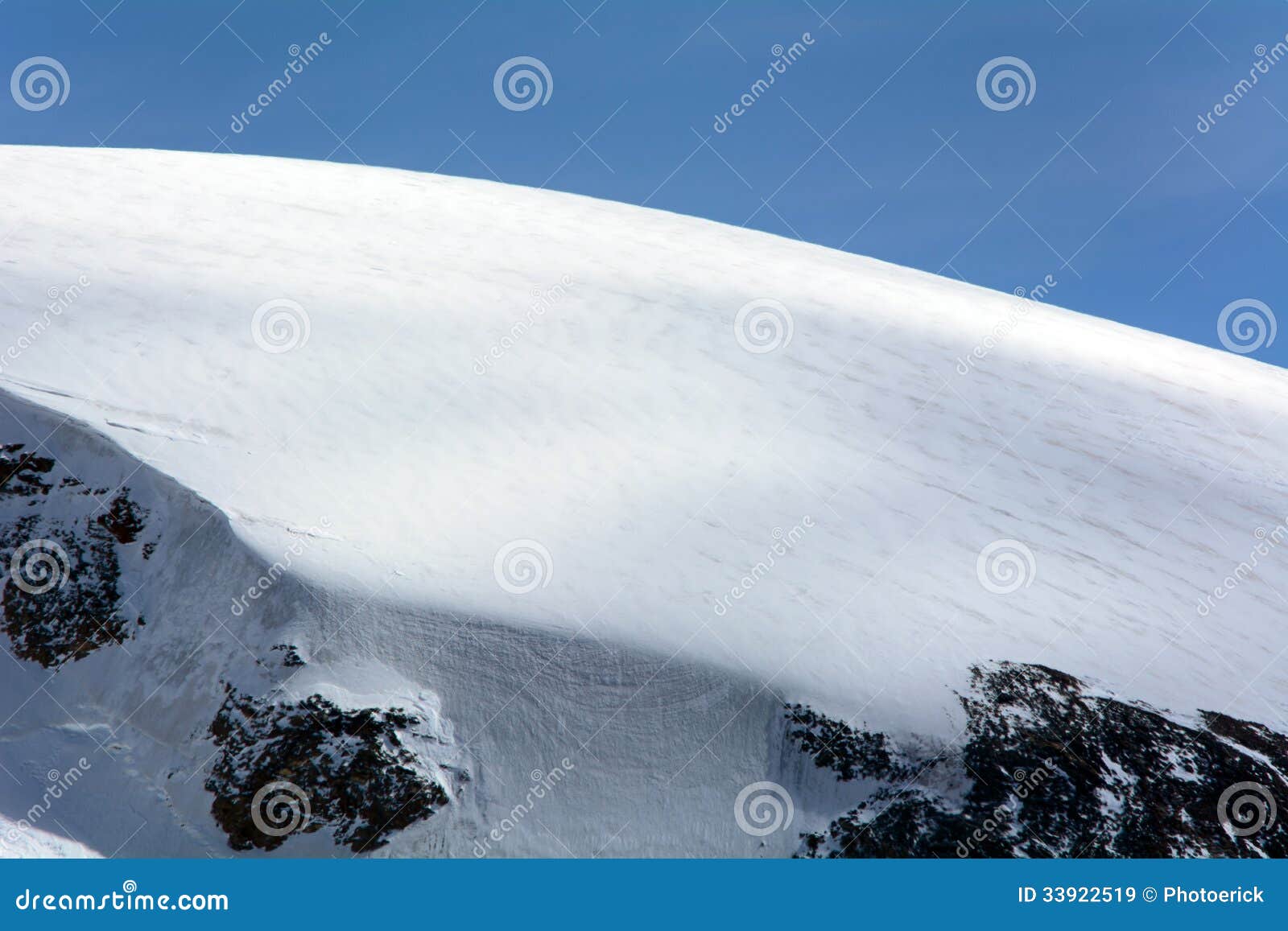 Plateau Rosa stock image. Image of swiss, perennial, dissolution - 33922519