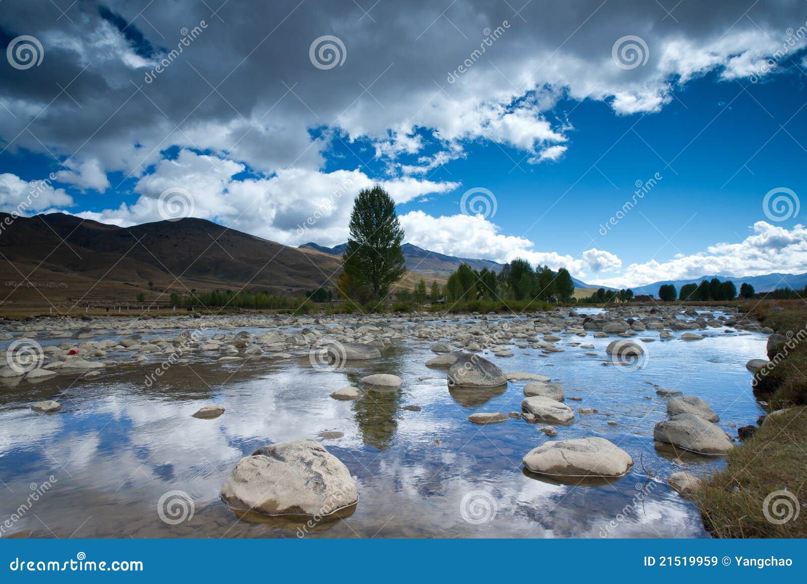 Plateau Scenery,daocheng,china Stock Image - Image of nature, mountain ...