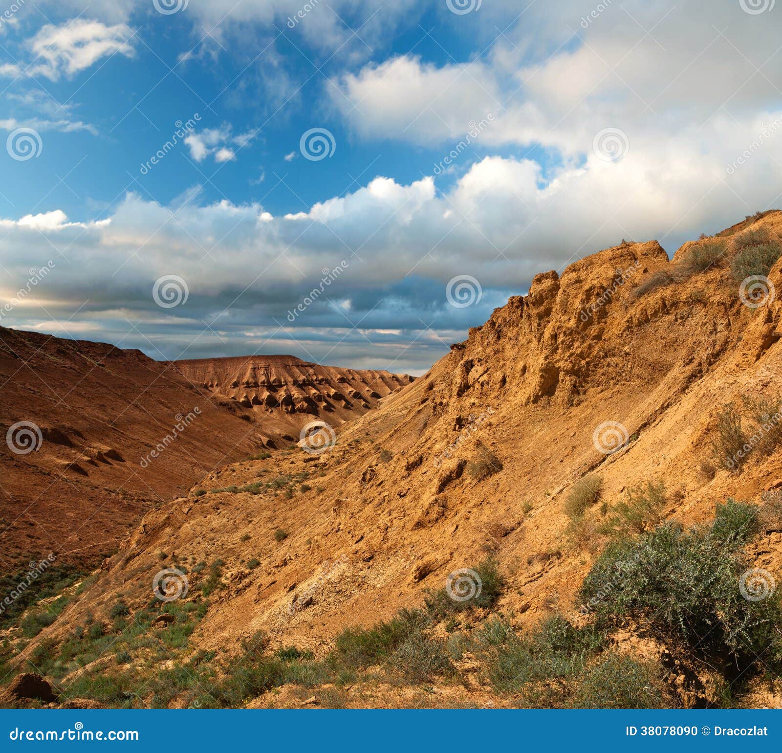 Plateau Ustyurt in the Kazakhstan Stock Photo - Image of ustyurt, shape ...