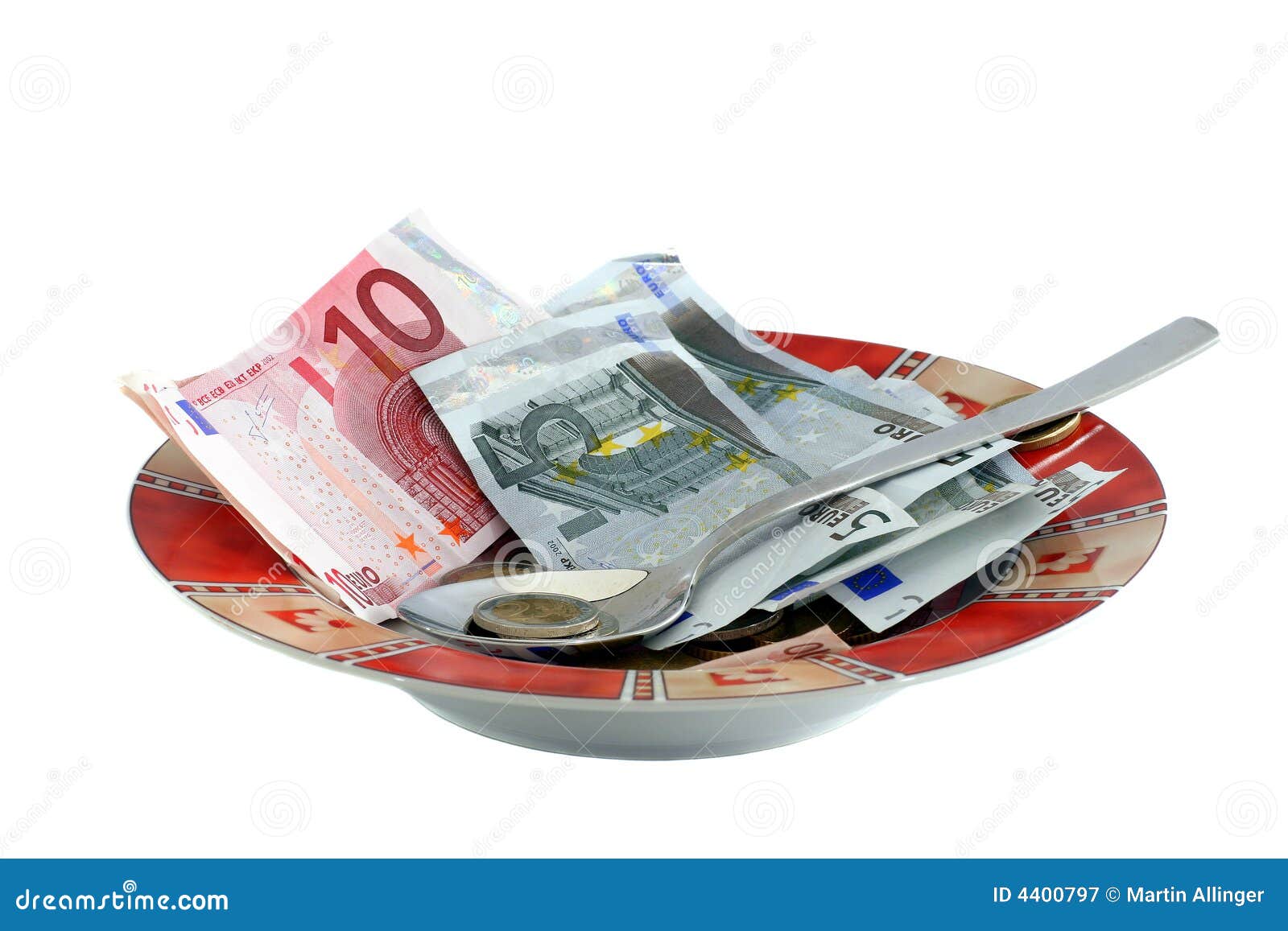 Plateful stock image. Image of hungry, income, mortgage - 4400797