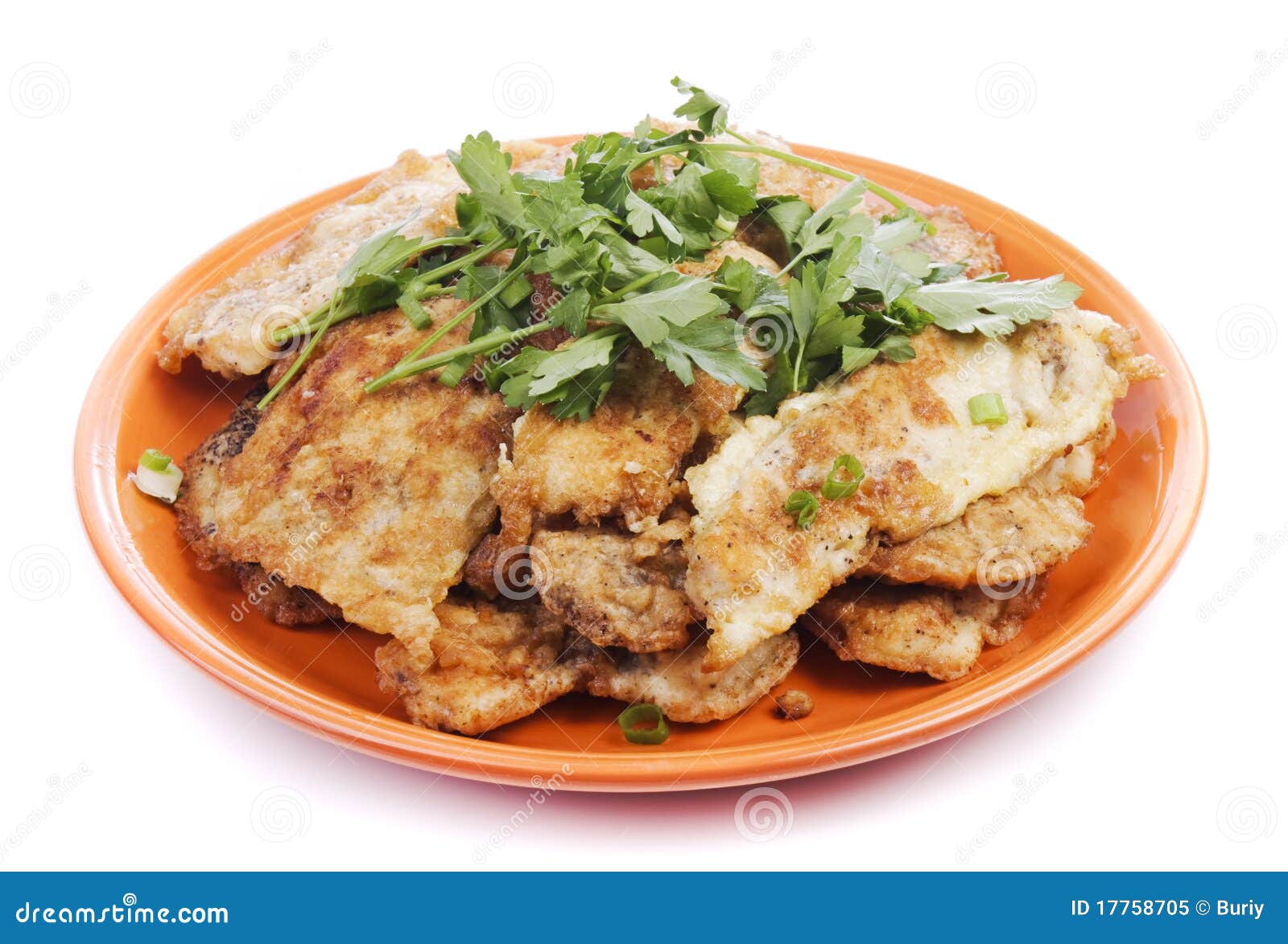 Plateful chops stock image. Image of beef, dressing, fastfood - 17758705