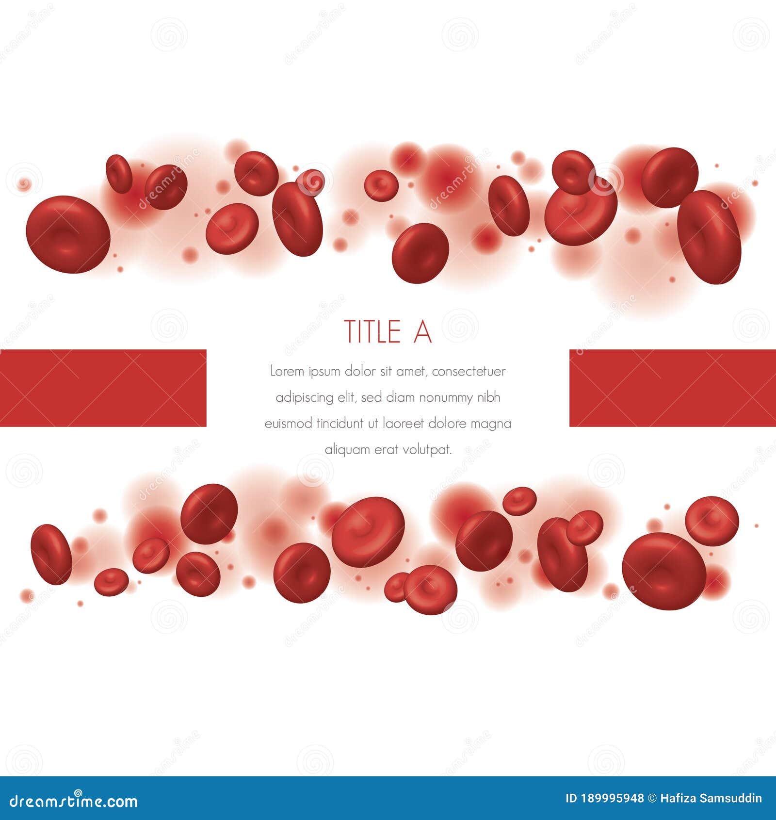 Platelet Background. Vector Illustration Decorative Design Stock Vector ...