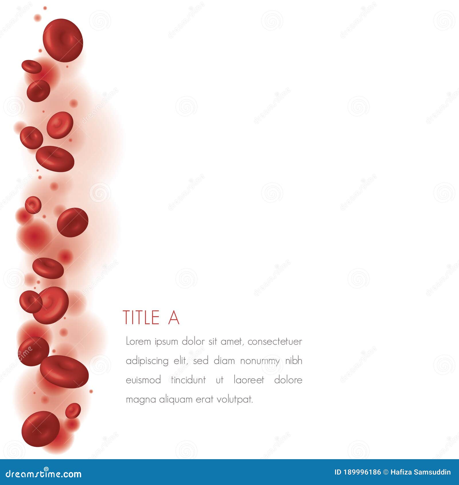 Platelet Background. Vector Illustration Decorative Design Stock Vector ...