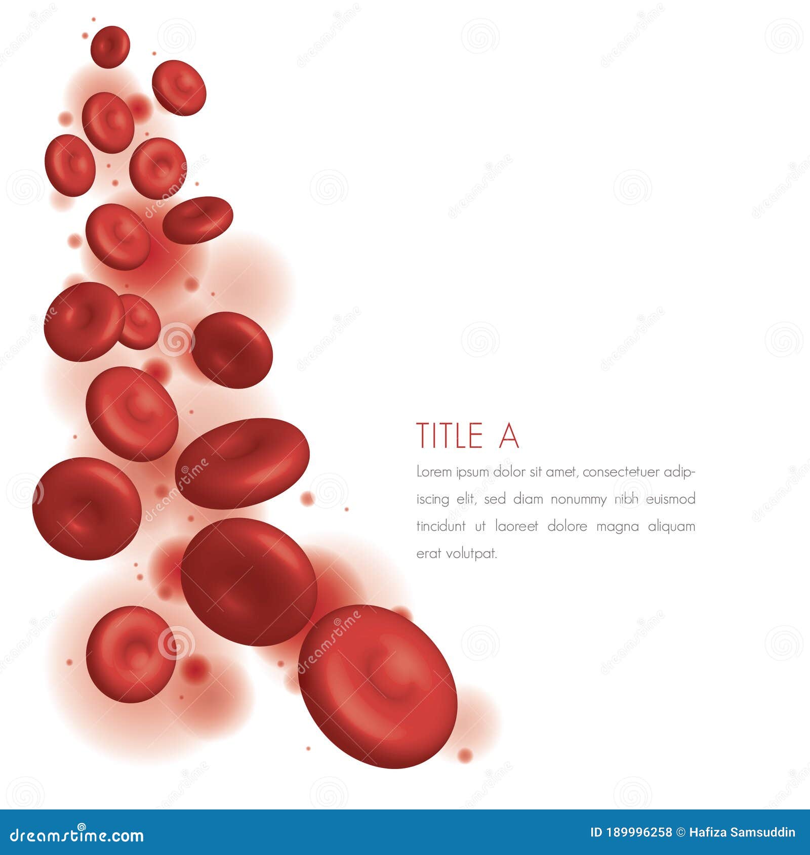 Platelet Background. Vector Illustration Decorative Design Stock Vector ...