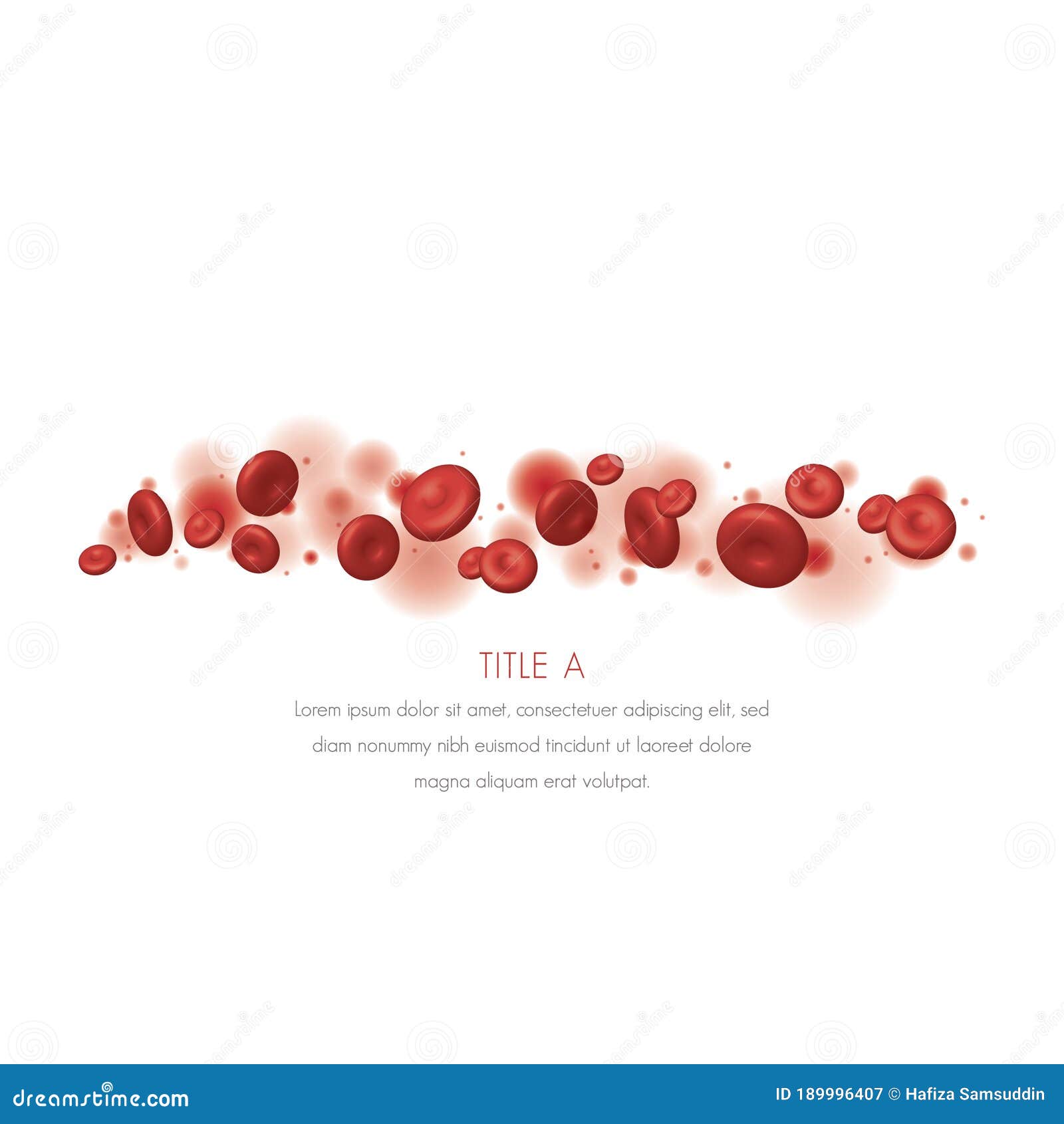 Platelet Background. Vector Illustration Decorative Design Stock Vector ...