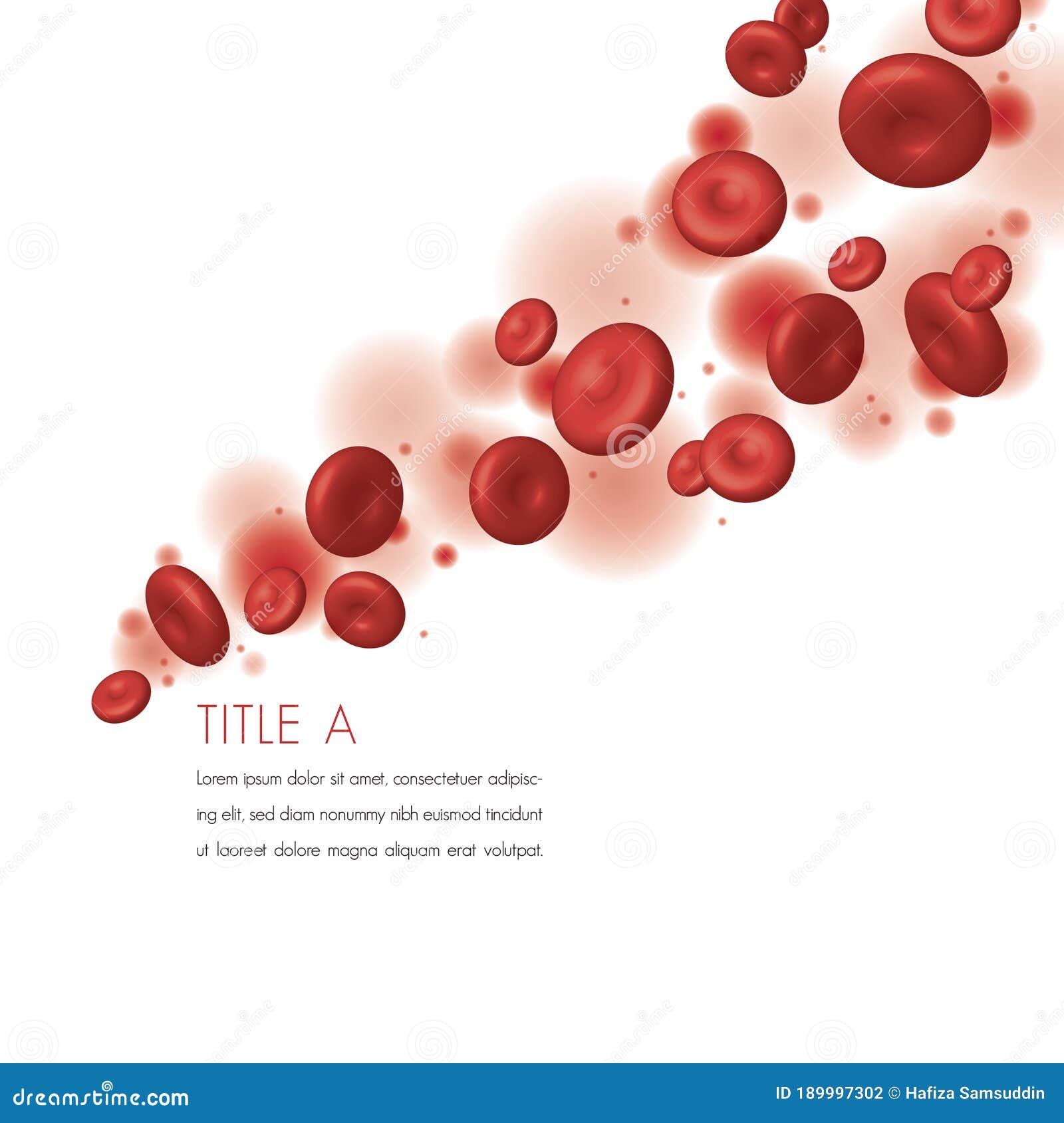 Platelet Background. Vector Illustration Decorative Design Stock Vector ...