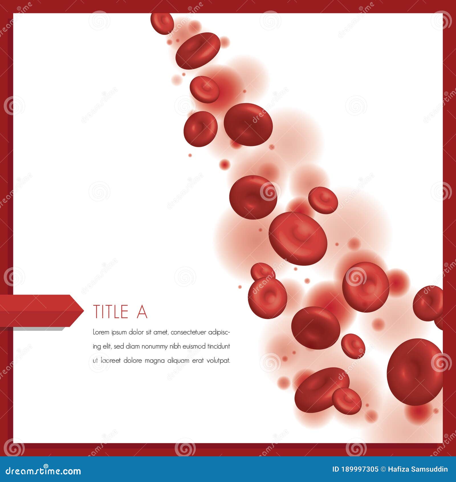 Platelet Background. Vector Illustration Decorative Design Stock Vector ...
