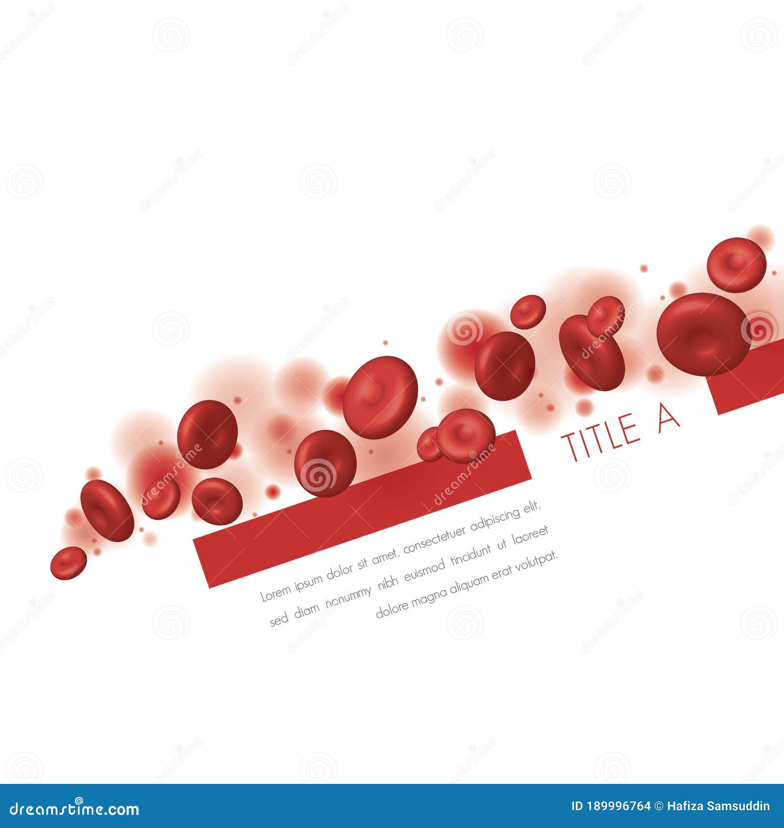 Platelet Background. Vector Illustration Decorative Design Stock Vector ...