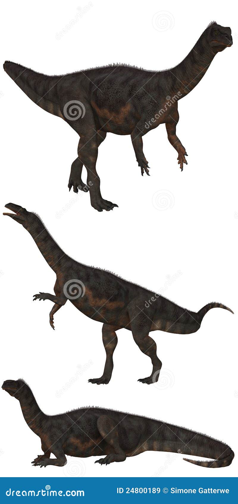 Plateosaurus stock illustratie. Illustration of grafiek - 24800189