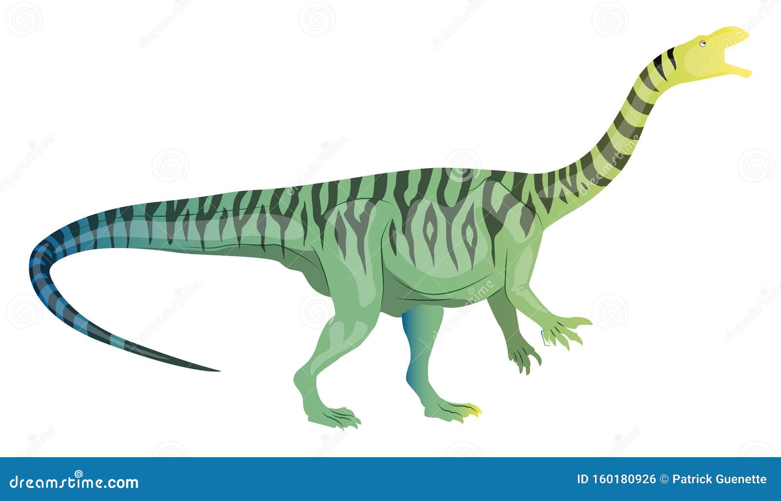 Plateosaurus Herbivore Dinosaur Stock Photo | CartoonDealer.com #57589638