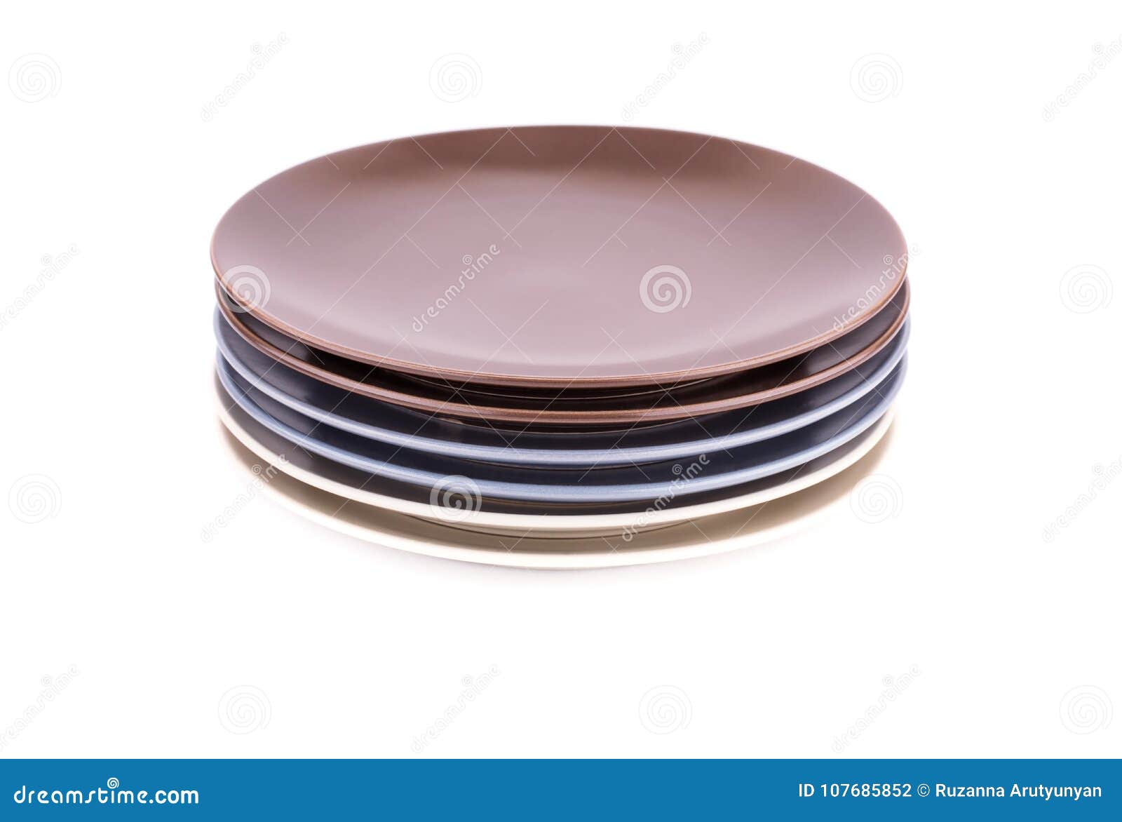 Plates stock photo. Image of dinnerware, kitchen, buffet - 107685852