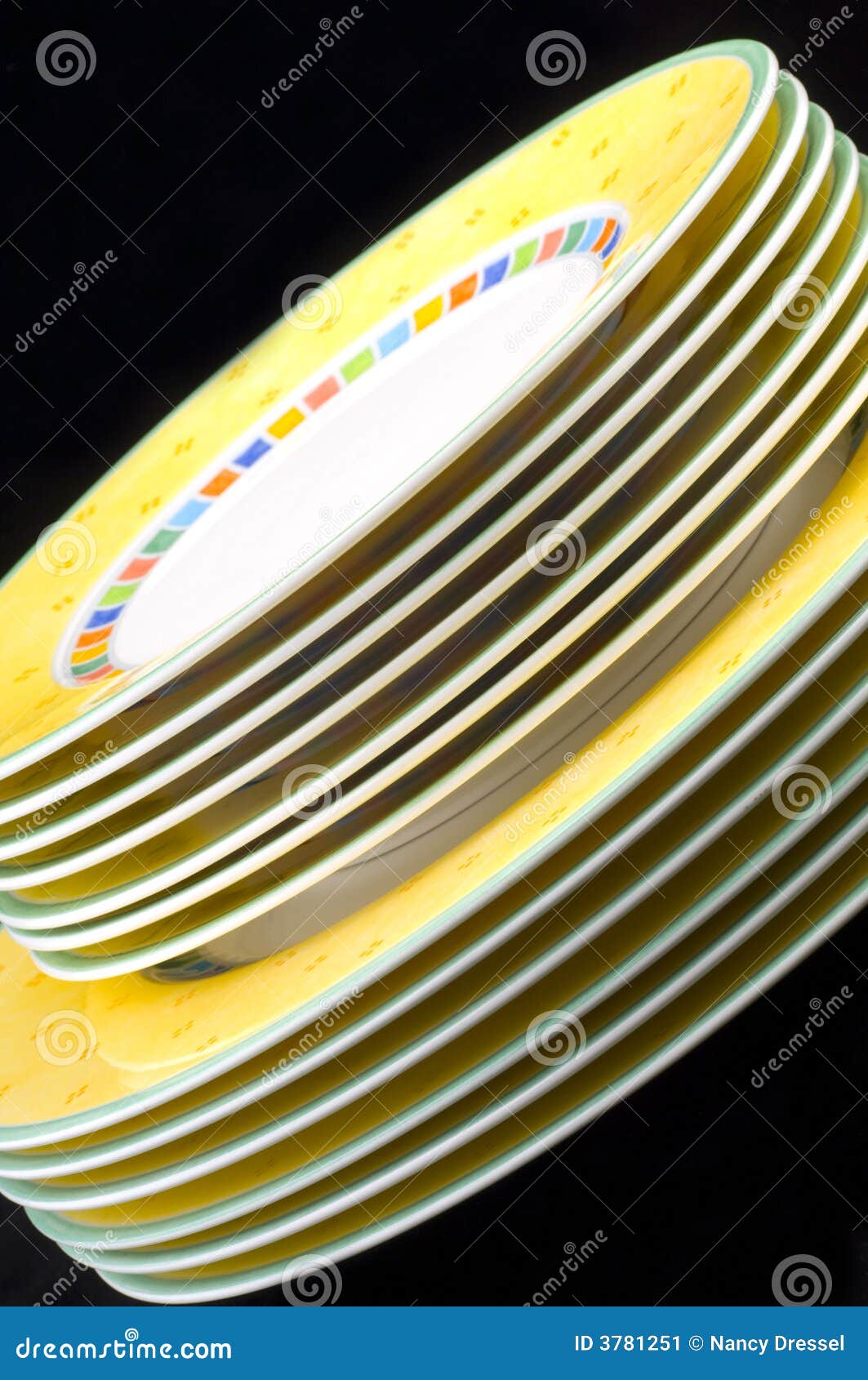Plates stacked stock image. Image of balance, dish, ceramic - 3781251