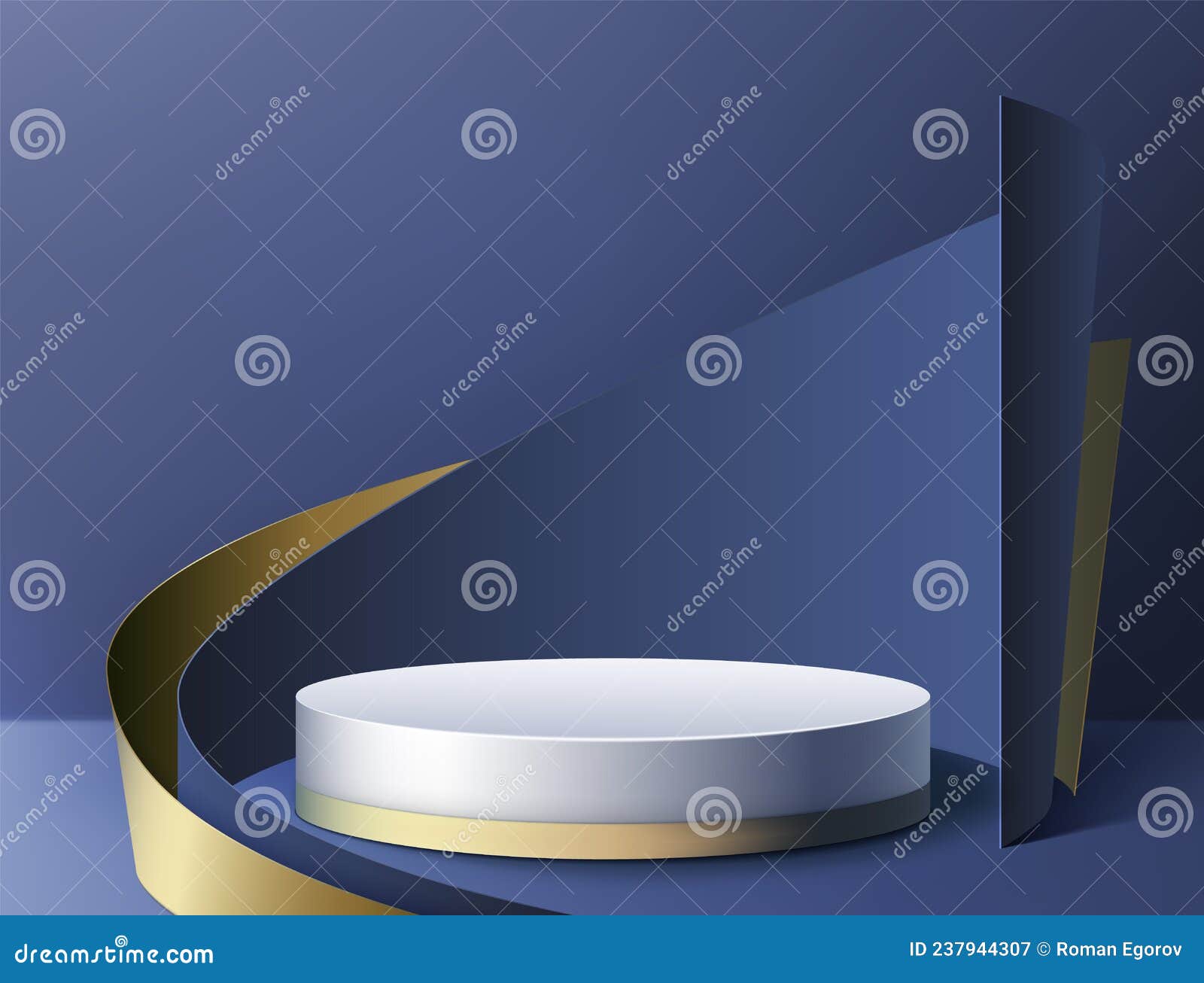 Platform Background. 3D Product Display Backdrop with Minimalistic ...