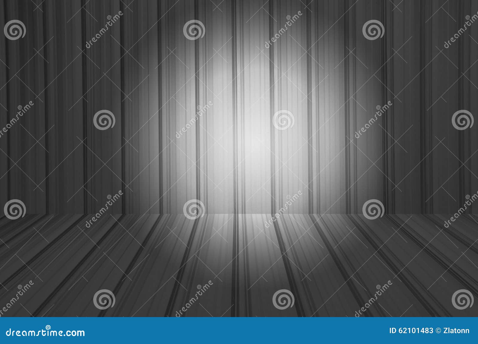 Platform Background with the Light Stock Illustration - Illustration of ...