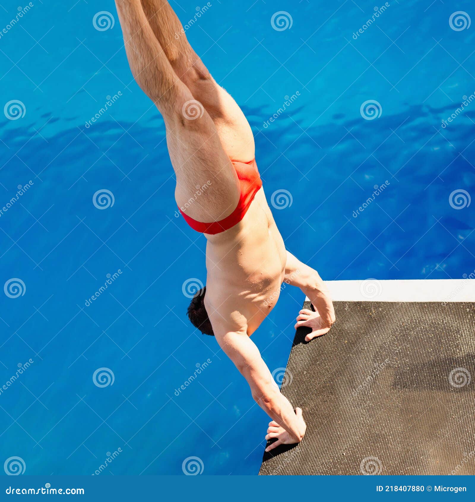 Platform diving stock photo. Image of platform, adult - 218407880
