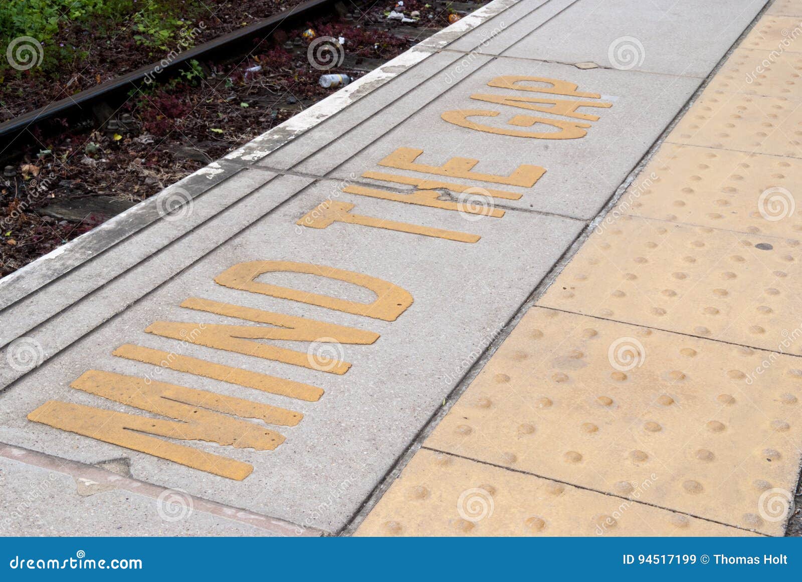Platform Edge Oblique View Railway Royalty-Free Stock Image ...