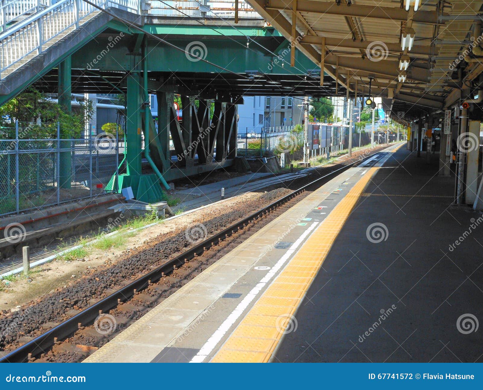 Platform stock photo. Image of train, railway, plathome - 67741572