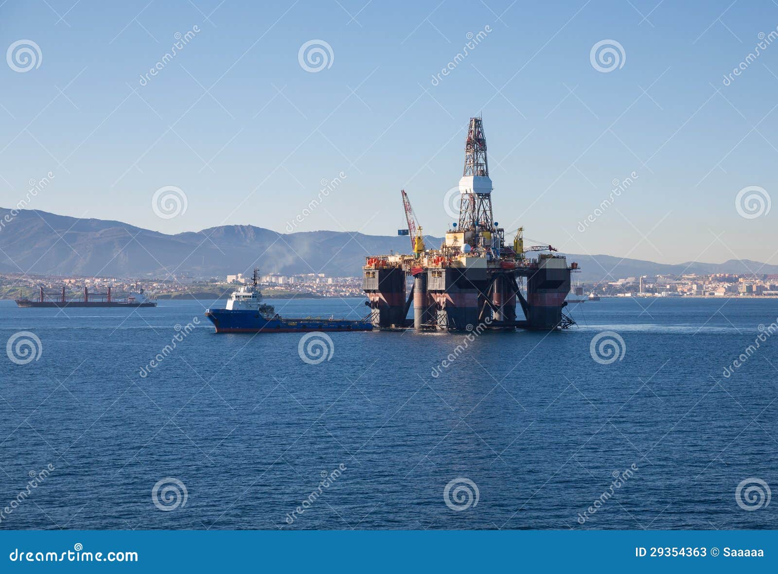 Platform over sea stock image. Image of daylight, petrol - 29354363
