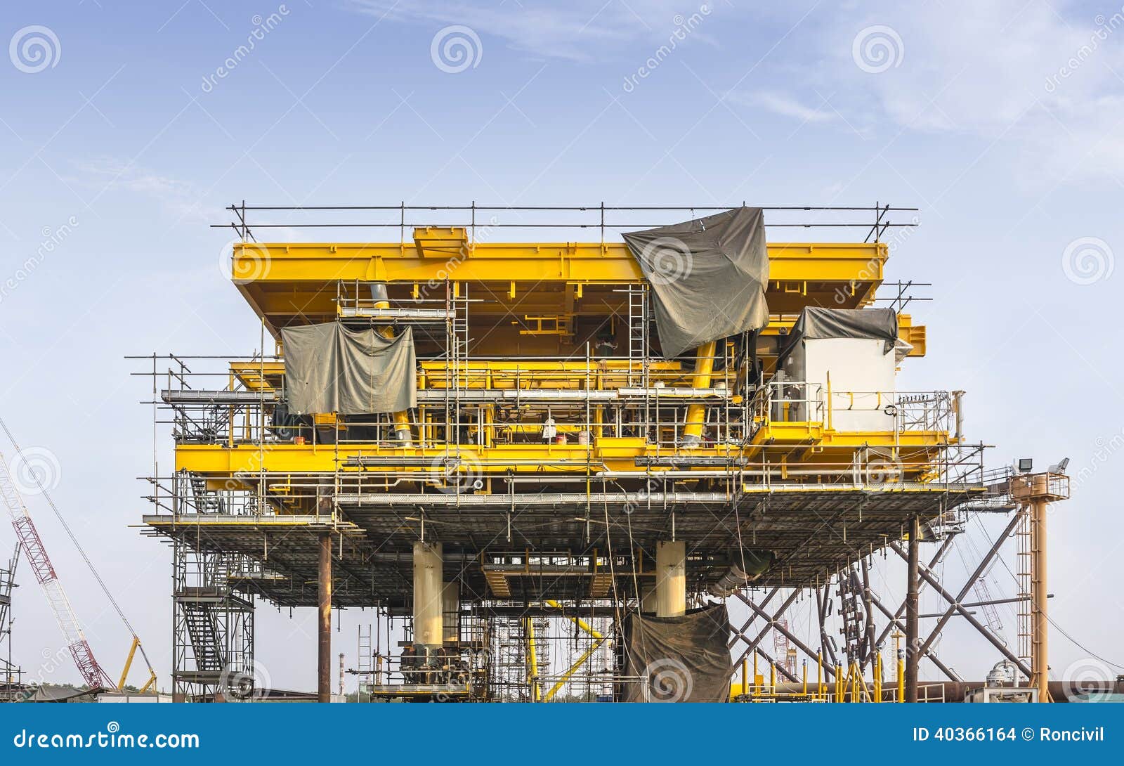 Platform stock photo. Image of onshore, industrial, plant - 40366164
