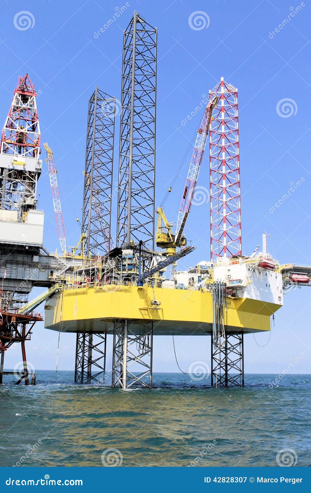 Platform stock image. Image of condensate, barrel, natural - 42828307