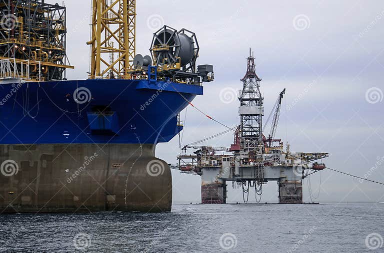 FPSO Type Floating Production, Storage and Offloading. Stock Photo ...