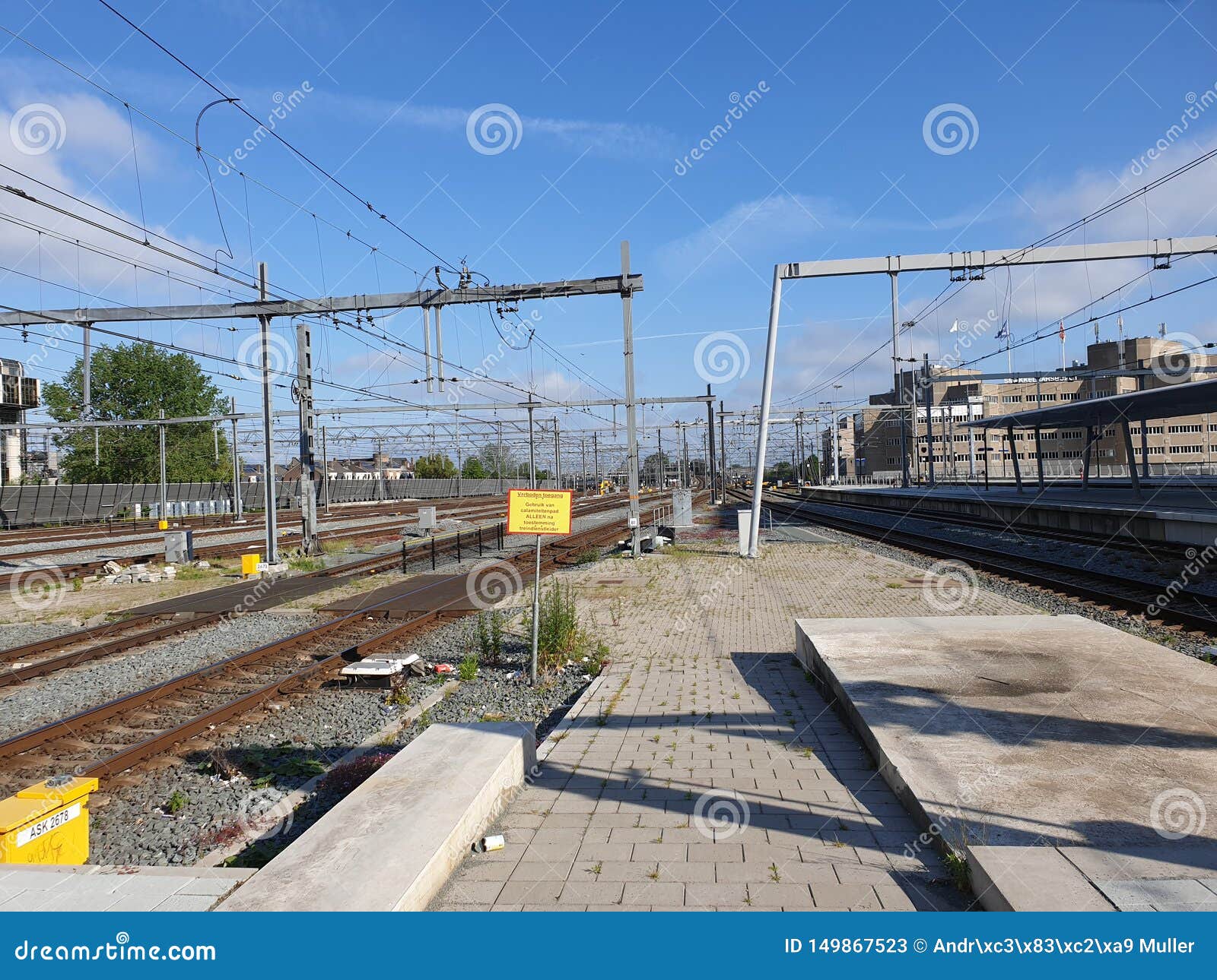Platform of the Renewed Trainstation of Utrecht Centraal in the ...