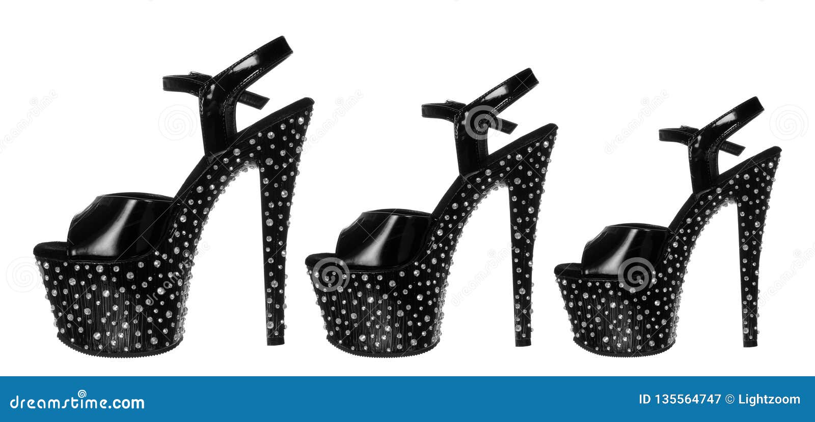 Platform Shoes stock image. Image of heels, background - 135564747