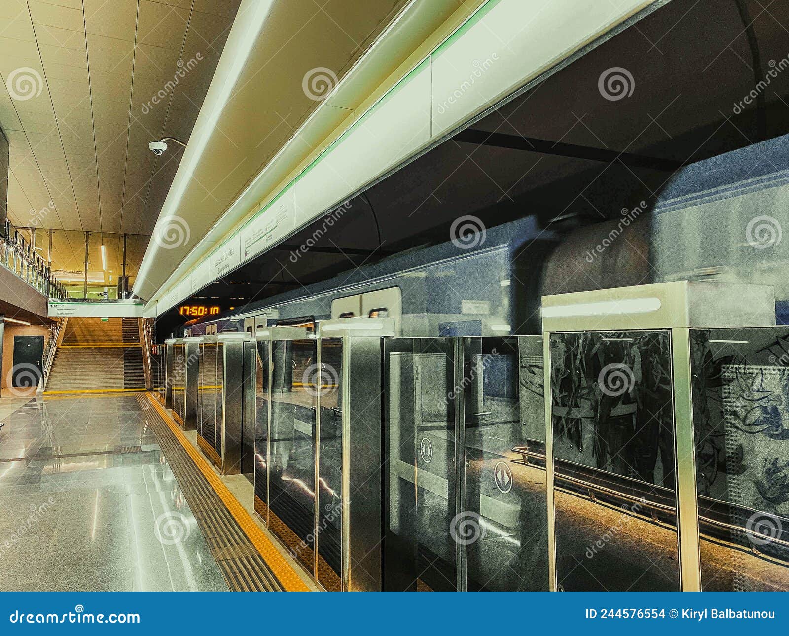Platform Sliding Doors are a System Used at Subway Stations that ...