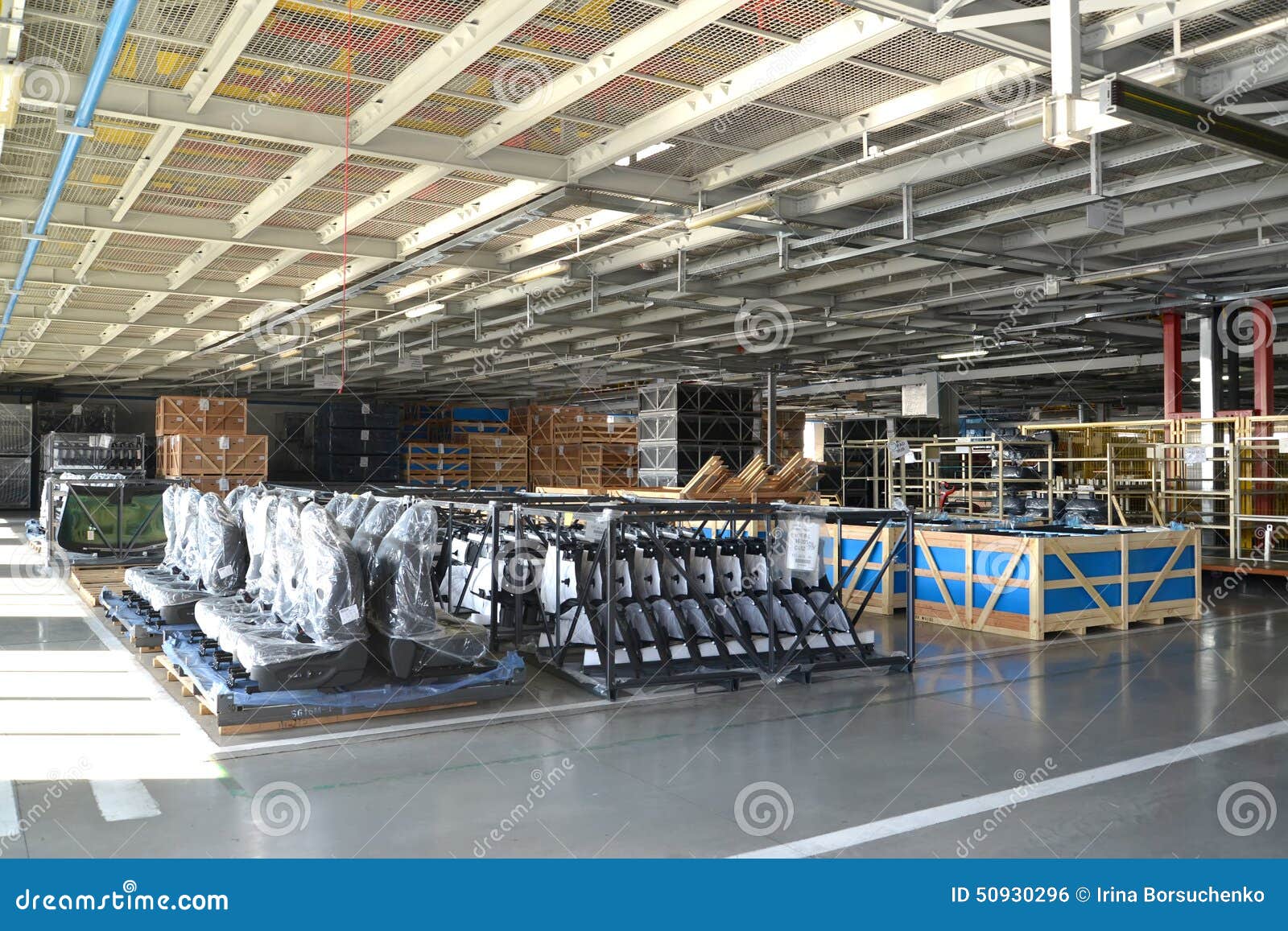 Platform of Storage of Components in Assembly Shop of Automobile ...