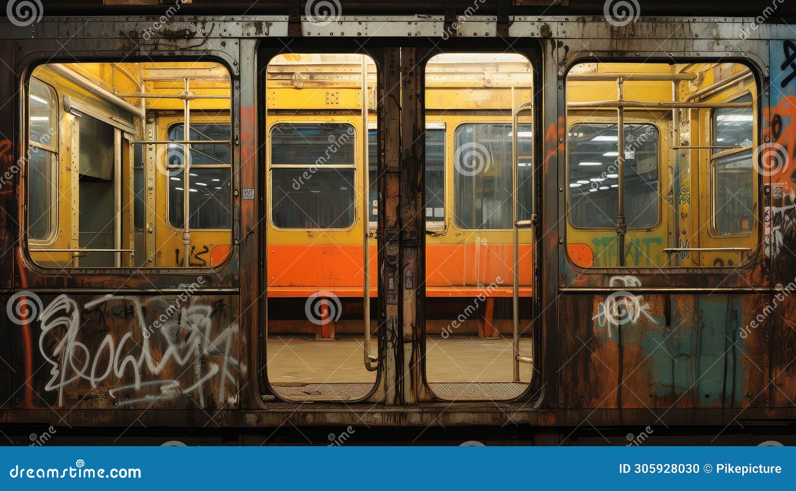Platform Subway Doors Royalty-Free Illustration | CartoonDealer.com ...