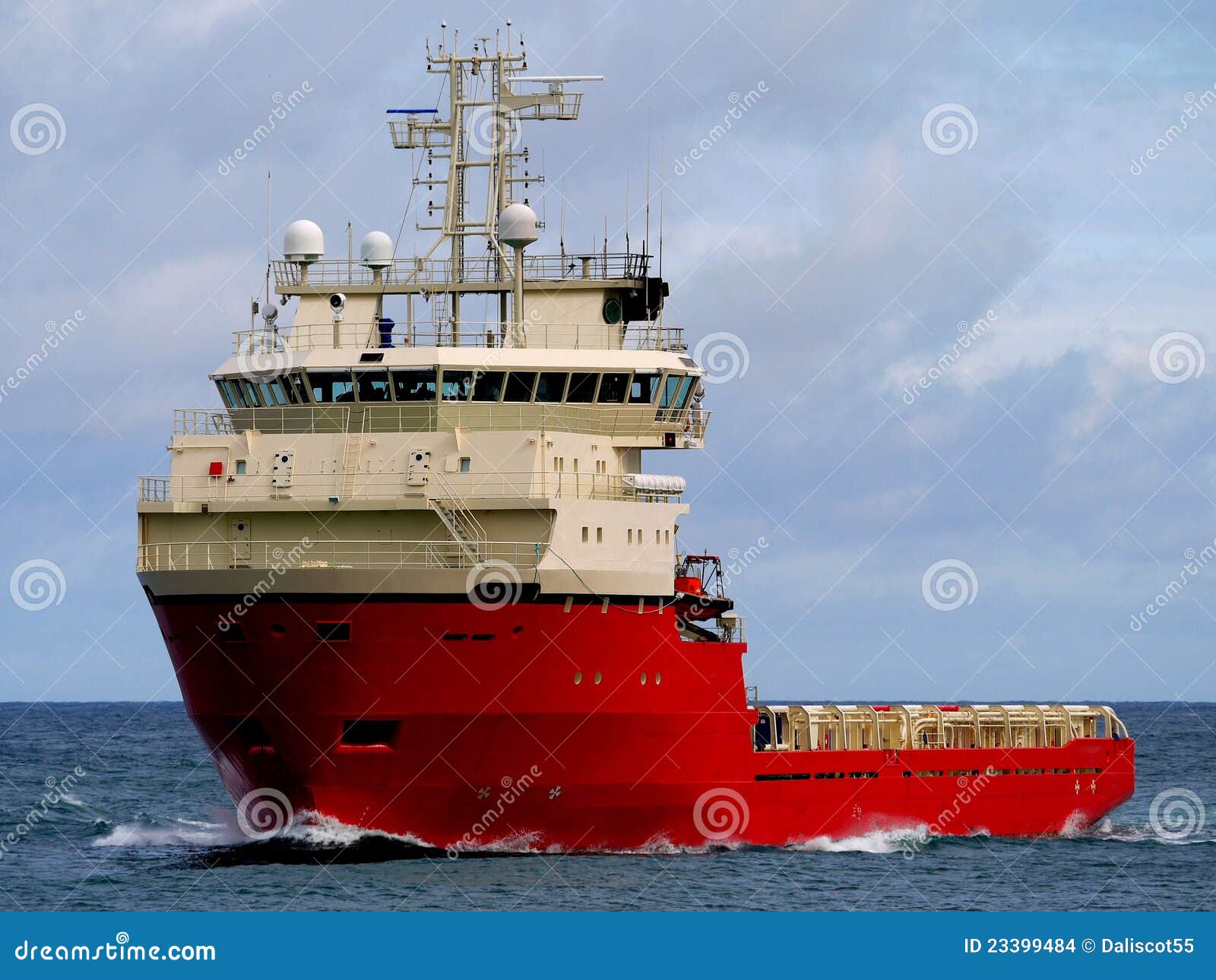 Platform Supply Ship a stock photo. Image of cargo, ship - 23399484