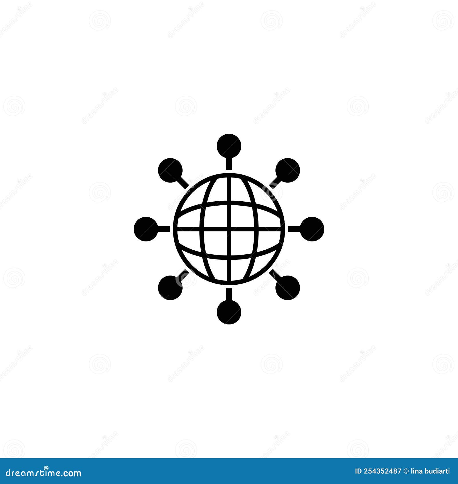 Platform vector icon stock vector. Illustration of science - 254352487