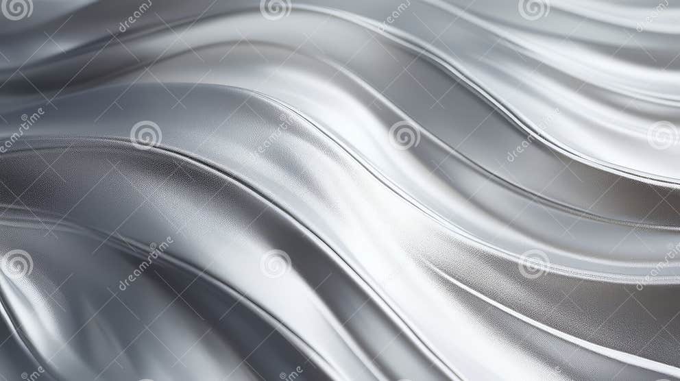 Platinum Abstract Texture with Waves and Gradient. Platinum Metalic ...