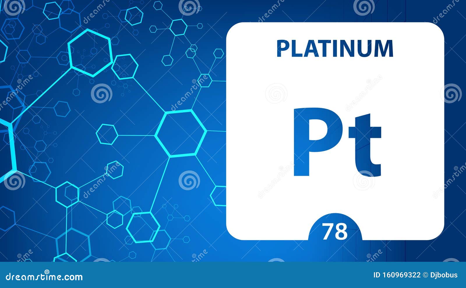 Platinum 78 Element. Alkaline Earth Metals. Chemical Element Of ...