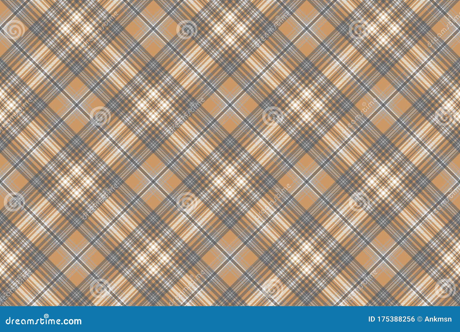 Platinum and Gold Check Fabric Texture Seamless Pattern Stock Vector ...