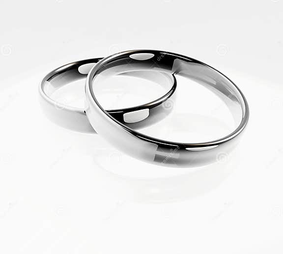 Platinum wedding rings stock photo. Image of couple, jewelle - 18871100