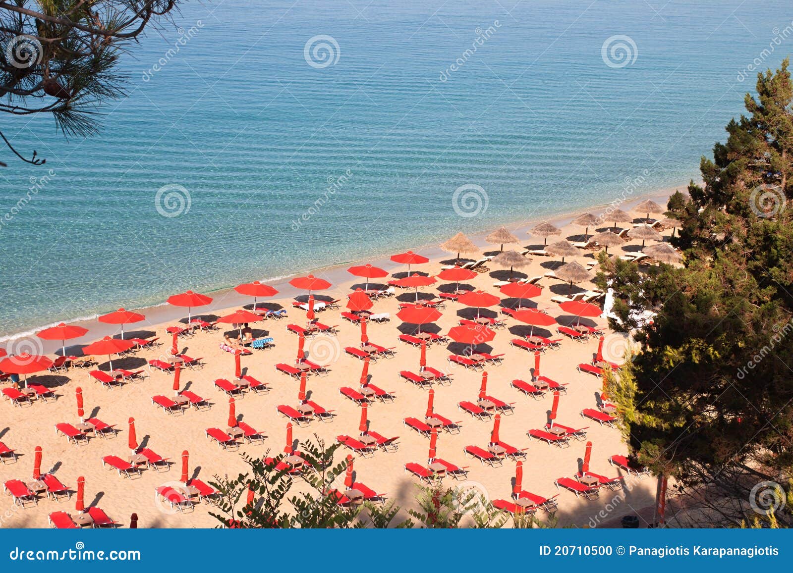 Platis Gialos Beach At Argostoli Of Kefalonia Island In Greece ...