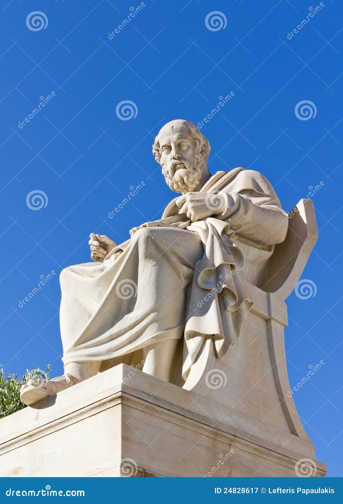 Plato, Academy of Athens, Greece Stock Image - Image of culture, famous ...